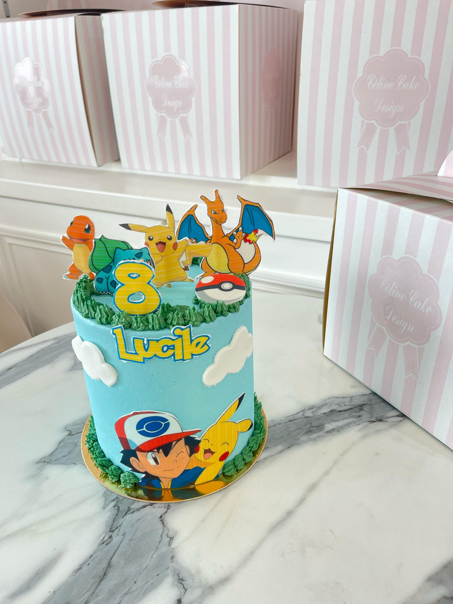 Pokemon 3D - Celine Cake Design